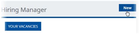 New Vacancy Requisition