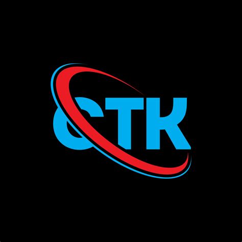 Ctk Logo Ctk Letter Ctk Letter Logo Design Initials Ctk Logo Linked With Circle And Uppercase