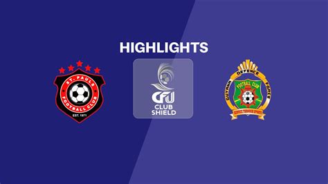 St Pauls United V Guyana Defence Force Fc Group B 2025 Cfu Club