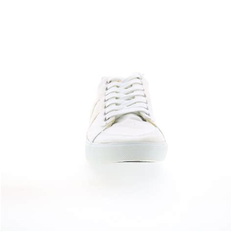 Gola Comet Cma516 Mens White Canvas Lace Up Lifestyle Sneakers Shoes