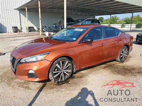 2021 Nissan Altima Sr Gas 1n4bl4cvxmn317863
