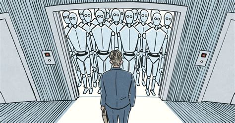 An Elevator Filled With Robots The New York Times
