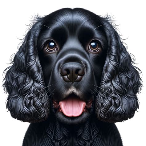 Black Cocker Spaniel Elegance And Charm In The Classic Cocker
