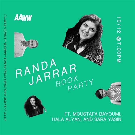 Randa Jarrar Launch Party Asian American Writers Workshop
