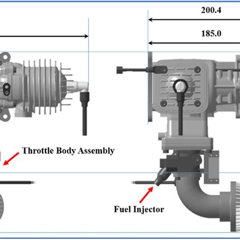 The Two‐stroke Engine Design Configuration Unit Mm Download Scientific Diagram