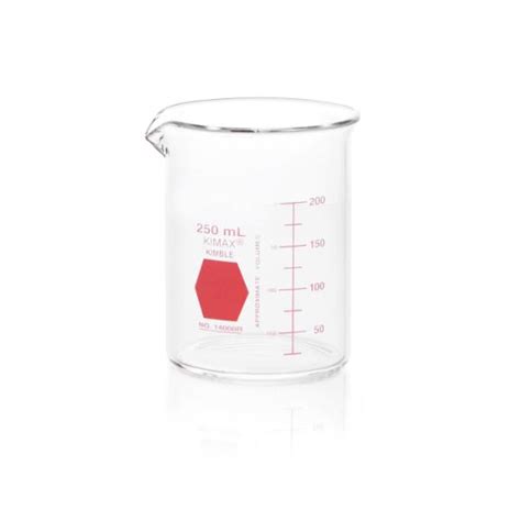 Dwk Life Sciences 250 Ml Kimble Kimax Colorware Beaker Low Form With