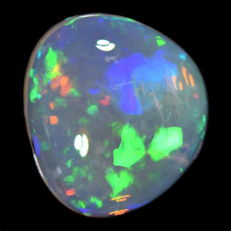 Freeform Lightning Ridge Crystal Opal Ringstone 426 Ct