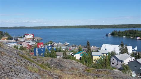 Canada Yellowknife On Great Slave Lake Photograph By Jeffrey Shaw
