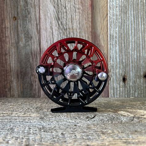 Abel Model Sdf Reel Blackred Fade Dragonfly Anglers