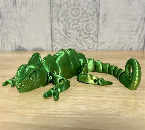 Articulated Chameleon 3d Printed Etsy
