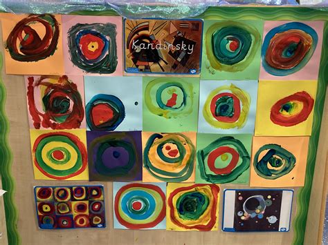 Kandinsky Reception Class Artwork Reception Class School Displays Artwork