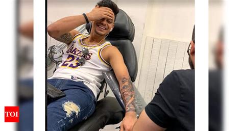 Cricketer Ishan Kishan Gets Inked Mumbai News Times Of India