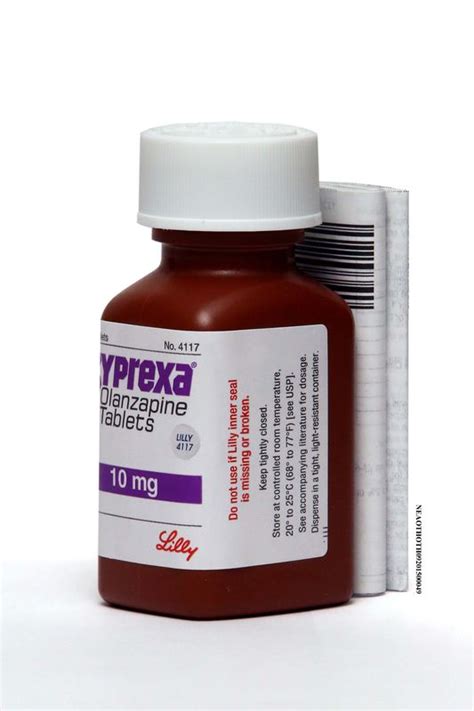 Medica Rcp Zyprexa Tablets 10mg Indications Side Effects