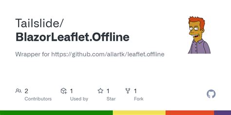 Github Tailslide Blazorleaflet Offline Wrapper For Https Github Allartk Leaflet Offline