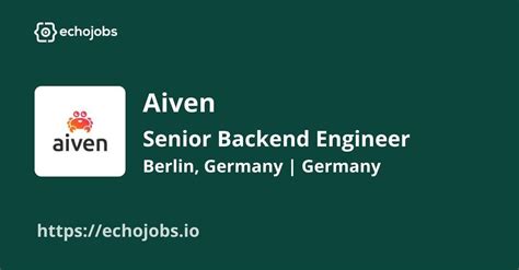 Aiven Is Hiring Senior Backend Engineer Apache Kafka Apache Flink
