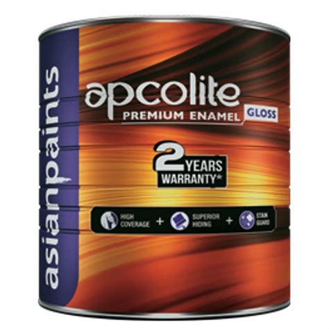Apcolite Premium Gloss Enamel Packaging Size 1 Ltr At ₹ 231litre In