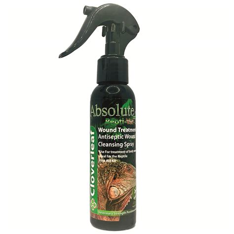 Cloverleaf Absolute Reptile Antii Septic Wound Spray100ml Silkworm Store