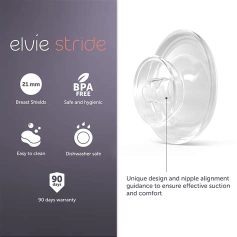 Elvie Stride Extractor De Leche Controlado Por Aplicación De Grado