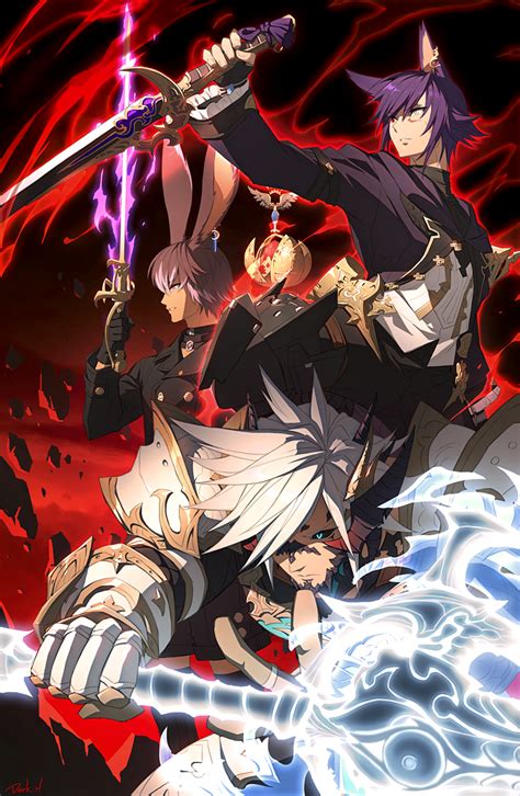 Avatar Red Mage Ninja And Dark Knight Final Fantasy And 1 More