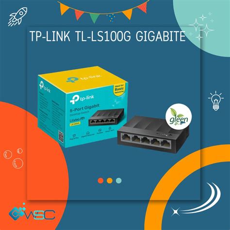 Jual Tp Link Desktop Switch Ls1005g 5 Port 101001000mbps Desktop