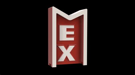 Stl File Vintage Exit Sign・3d Printing Idea To Download・cults