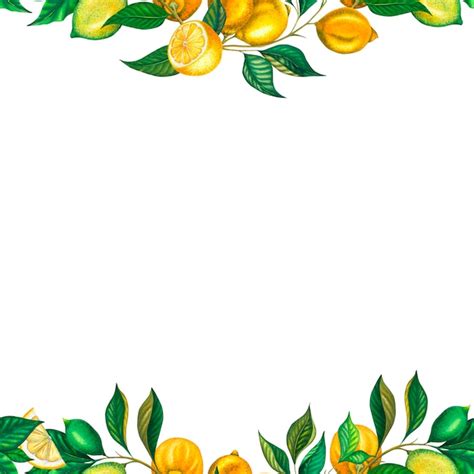 Rectangle Lemon Border Images Free Download On Freepik