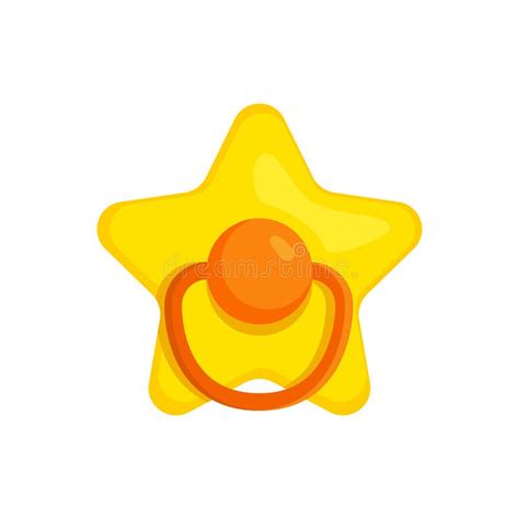 Cute Pacifier Cartoon Vector Illustration Stock Vector Illustration Of Icon Color 270376673