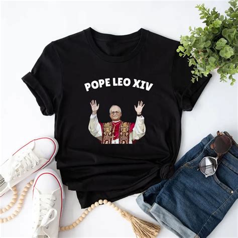 Pope Leo Xiv New Pope Leo Xiv Catholic Pope T Shirt