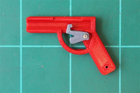 Mini 3d Printed Pistol That Shoots 5 Steps Instructables