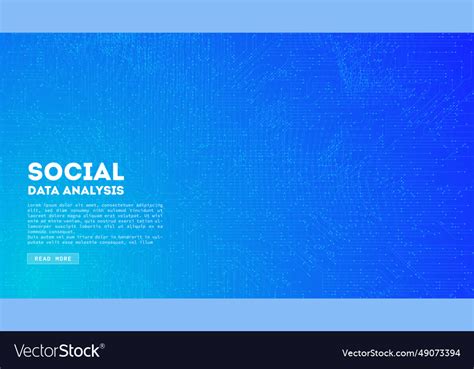 Big Data Cloud Computing Blockchain Visualiztion Vector Image