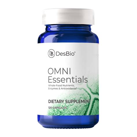 Desbio Omniessentials Supplements For Wellness And Detox