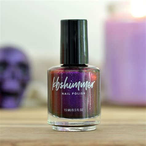 Kbshimmer Along For The Ride Purple Multichrome Polish