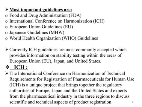 Stability Study As Per Ich Guideline Pptx
