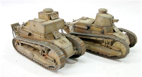 Panzerserra Bunker Military Scale Models In 1 35 Scale Renault Ft 17