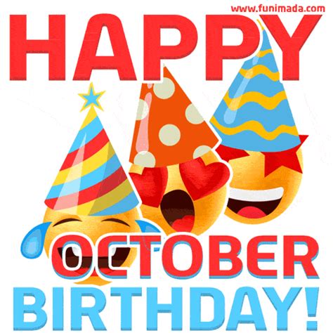 October Happy Birthday Sweet Halloween Birthday Card For