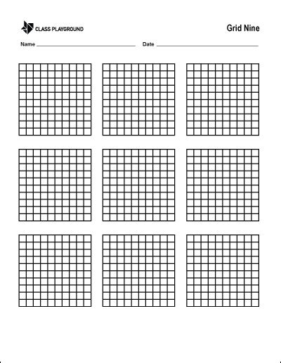 Printable 10x10 Grid Graph Paper
