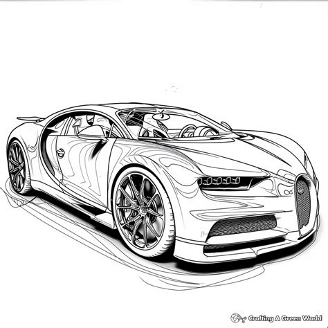 Bugatti Coloring Pages Free And Printable