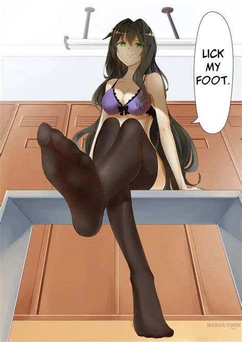 Femdom Webtoon Lick My Foot By Femdomanimesource On Deviantart