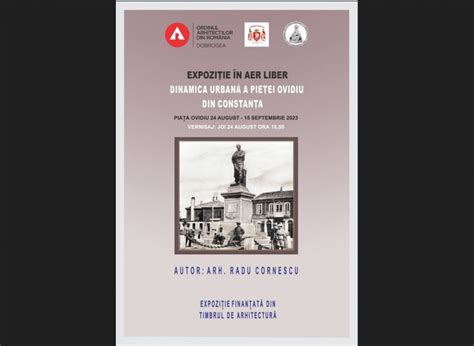 Radu Cornescu Prezintă în Piața Ovidiu Din Constanța Expoziția „dinamica Urbană A Pieței Ovidiu