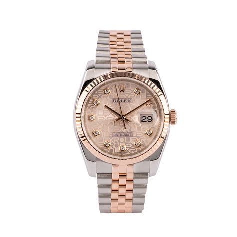 Rolex Steel18k Rose Gold Datejust