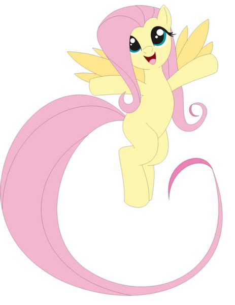 565314 Artist Broku5000 Fluttershy Long Tail Safe Simple