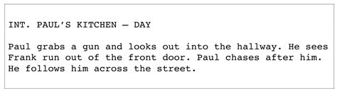 A Quick Guide To Screenplay Formatting