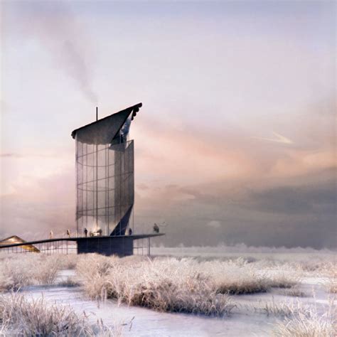 Architecture Project A Community Space Built With Translucent