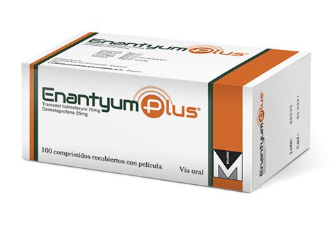 Enantyum Plus 75mg25mg Caja Con 100 Tabletas