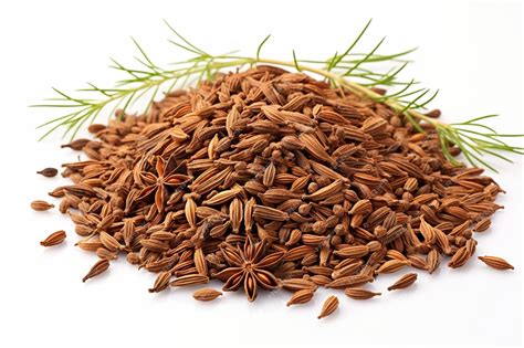 Natural Cumin On White Background Png Amp  Free Download On Freepik