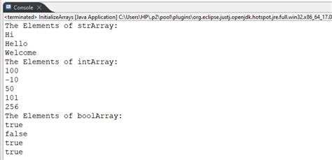 How To Initialize An Array In Java