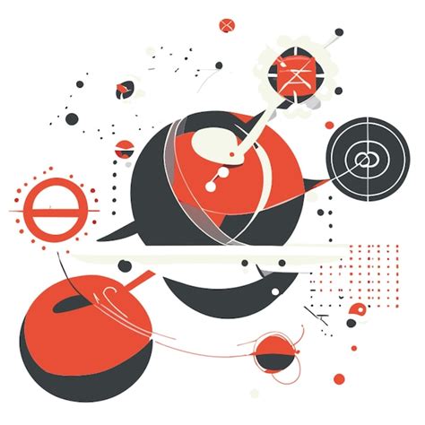 Conceptual Physics Principles Vector Illustration Flat 2 Premium Ai