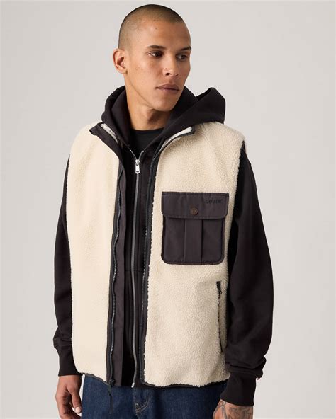 Gilet Sherpa Joonie Neutral Levis® Be
