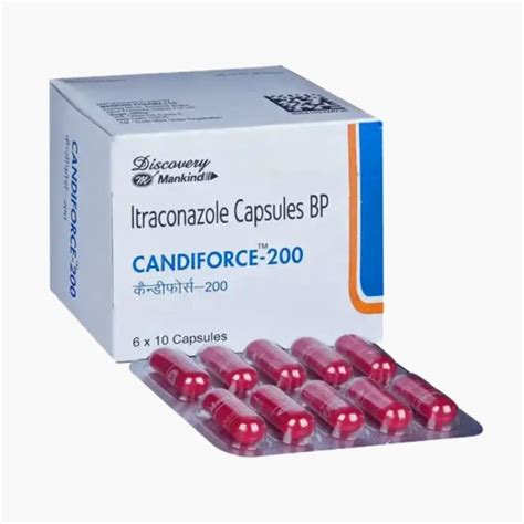 Candiforce 200mg Capsule At ₹ 23625strip Nagpur Id 2857592371062
