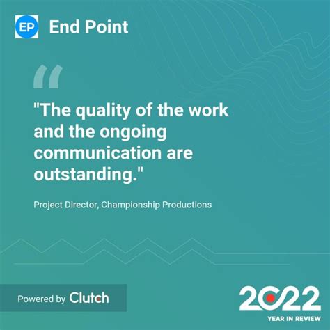 Find Reviews Submitted By End Point Clients On Clutch G3rvdyde End Point